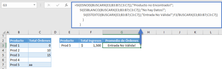 BUSCARX con SI - Automate Excel