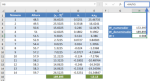 Test de Shapiro-Wilk - Excel y Google Sheets - Automate Excel