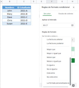 Formato Condicional Basado en el Resultado de BUSCARV - Excel y Google Sheets - Automate Excel