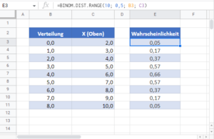 Binomialverteilung in Excel und Google Sheets - Automate Excel