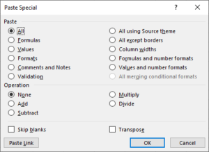 How to Use Paste Special in Excel & Google Sheets - Automate Excel