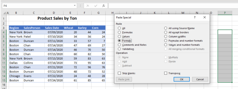 How to Use Paste Special in Excel & Google Sheets - Automate Excel