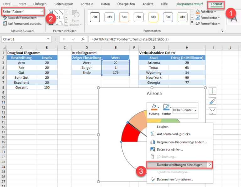 Venn Diagramm (Mengen) Excel - Vorlage Download - Automate Excel
