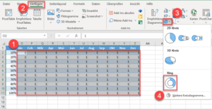 Netzdiagramm Excel - Vorlage Download - Automate Excel