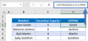 Extraer Texto de una Celda - Excel y Google Sheets - Automate Excel