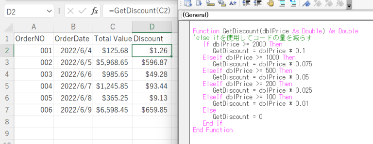 Vba 複数の（入れ子の）ifステートメント Automate Excel