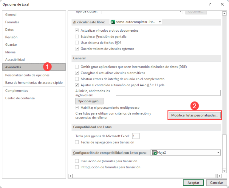 Cómo Autocompletar Listas de Caracteres Alfabéticos / Personalizados en ...