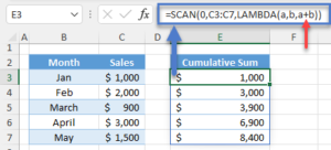 SCAN Function - Excel & Google Sheets - Automate Excel