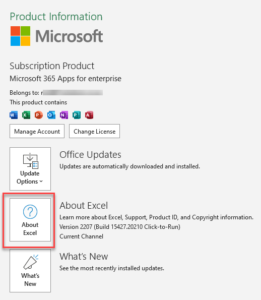 How to Find What Version of Excel You Have - Automate Excel
