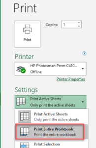 How to Print in Excel & Google Sheets - Automate Excel