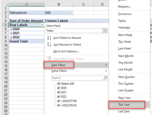 How to Filter Pivot Table Values in Excel & Google Sheets - Automate Excel