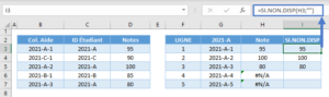 RECHERCHEV Valeurs en Double - Excel et Google Sheets - Automate Excel