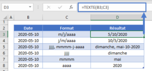 Modifier le Format des Dates dans Excel et Google Sheets - Automate Excel