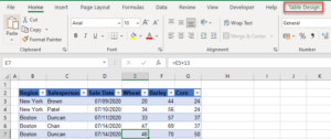 How to Use Table Tools in Excel - Automate Excel