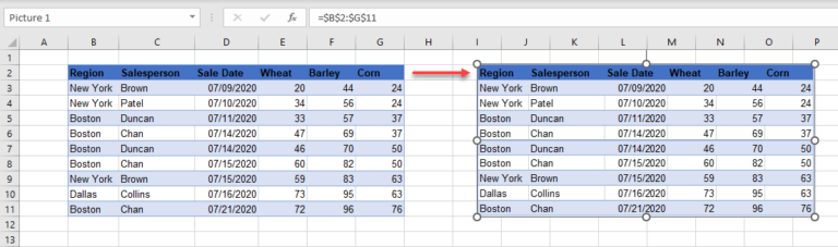 How To Create A Floating Table In Excel Automate Excel