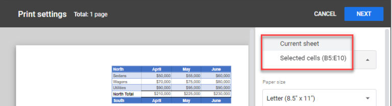 How to Show the Print Area in Excel & Google Sheets - Automate Excel