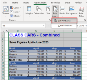 How to Change the Print Area in Excel & Google Sheets - Automate Excel