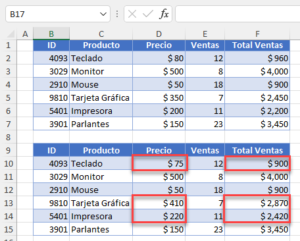 Cómo Comparar Dos Tablas en Excel y Google Sheets - Automate Excel