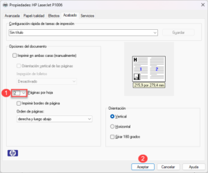 Cómo Imprimir Dos Hojas en Una Página en Excel y Google Sheets - Automate Excel