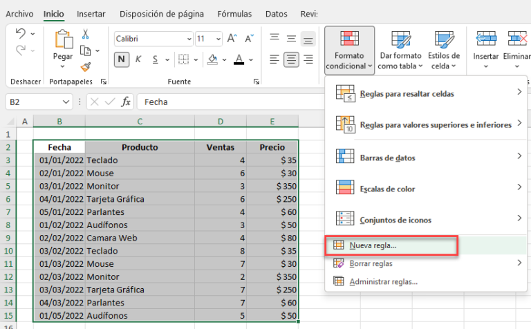 Cómo Seleccionar Una de Cada Dos Filas en Excel y Google Sheets - Automate Excel