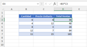 Cómo Multiplicar Celdas y Columnas en Excel y Google Sheets - Automate Excel