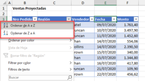 Cómo Ordenar Columnas en Excel y Google Sheets - Automate Excel