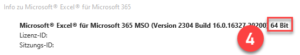 Office 32-Bit vs. 64-Bit - Welche Version habe ich? Unterschied ...