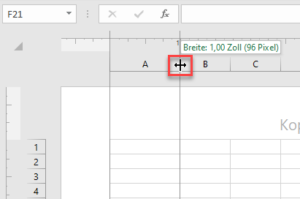 Zellengröße in Pixel oder Zoll ändern - Excel & Google Sheets - Automate Excel