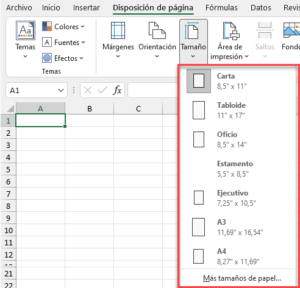 Cómo Establecer el Tamaño de Página Personalizado en Excel y Google ...