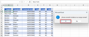 Cómo Utilizar las Herramientas de Tabla en Excel - Automate Excel
