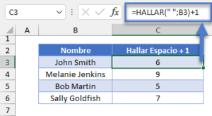 Separar Nombres y Apellidos - Excel y Google Sheets - Automate Excel