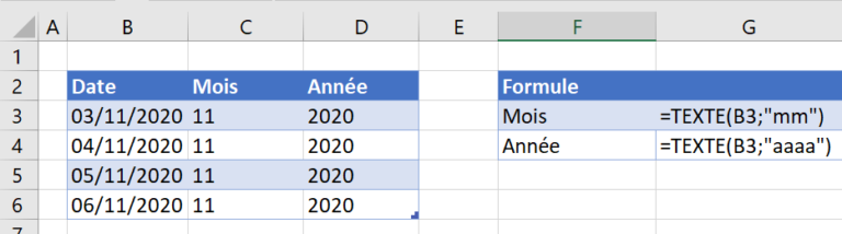 Comment Convertir une Date en Mois et en Année Dans Excel et Google ...