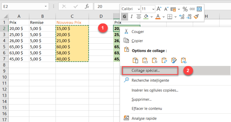 Copier et Coller Sans Modifier le Format Dans Excel et Google Sheets - Automate Excel
