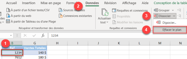 Développer / Réduire les Lignes ou les Colonnes Dans Excel et Google ...