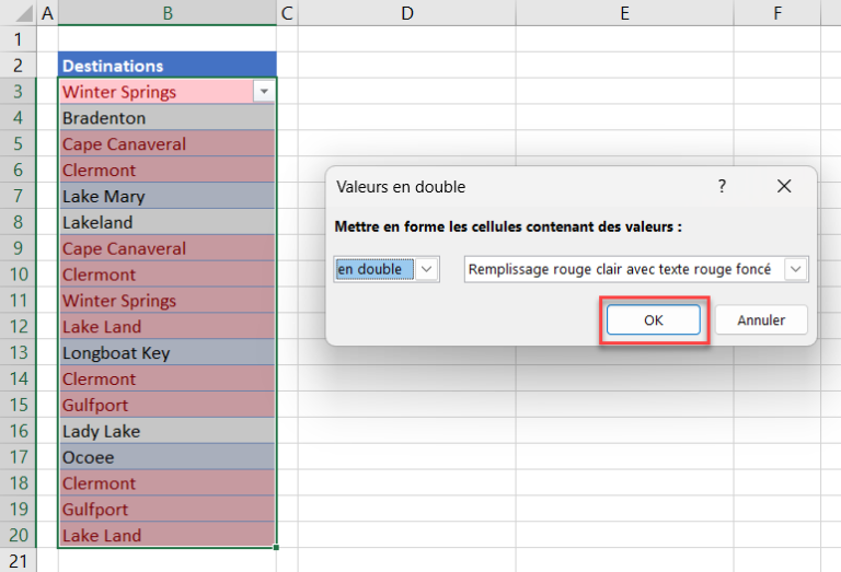 Comment Trouver des Valeurs en Double dans Excel et Google Sheets ? - Automate Excel