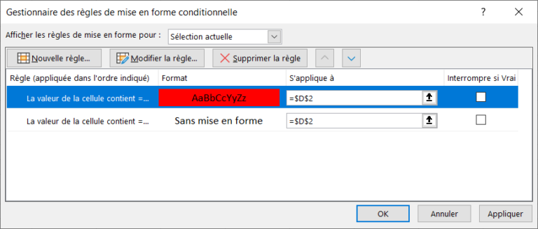 Ajouter une Liste Déroulante Avec Mise en Forme des Couleurs Dans Excel ...