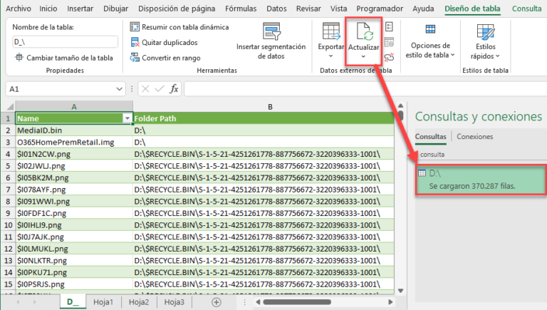 Cómo Exportar la Estructura de Carpetas y Subcarpetas a Excel - Automate Excel