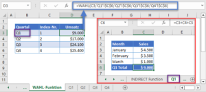 Dynamischer Blattbezug mit INDIREKT - Excel & Google Sheets - Automate Excel