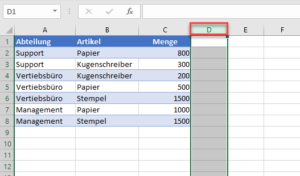 Nicht verwendete Zellen in Excel und Google Sheets ausblenden ...