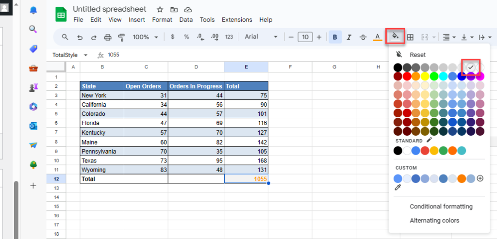 How to Apply the Calculation Style in Excel & Google Sheets - Automate Excel