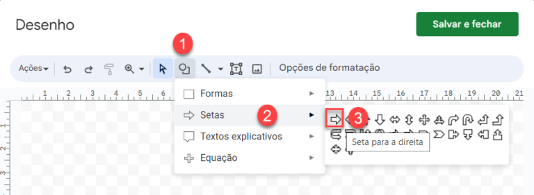 Como Inserir uma Seta no Excel e no Google Planilhas - Automate Excel