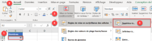 Appliquer la Mise en Forme Conditionnelle à Plusieurs Lignes dans Excel ...
