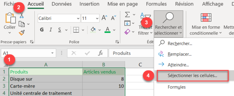 Comment Trouver les Cellules Vides Dans Excel et Google Sheets ? - Automate Excel