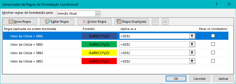 Adicionar uma Lista Suspensa com Formatação de Cores no Excel e no ...