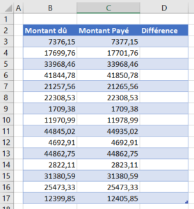Comparer Deux Colonnes Pour Trouver des Correspondances dans Excel et ...