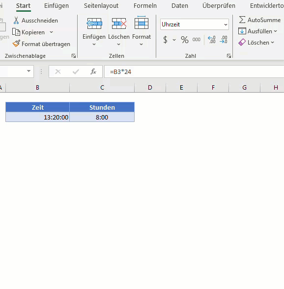 Zeit In Stunden Umrechnen Excel Google Sheets Automate Excel