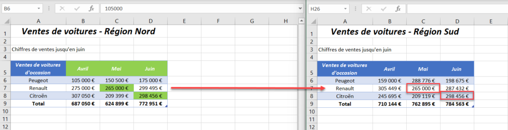 Comparer Deux Feuilles pour Identifier les Différences dans Excel et Google Sheets - Automate Excel