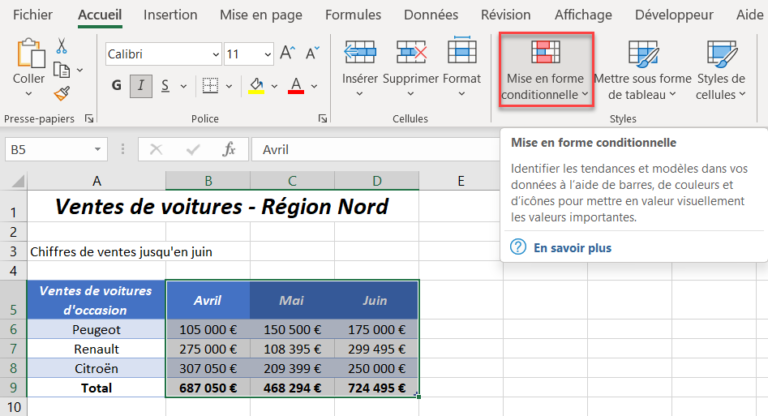Comparer Deux Feuilles Pour Identifier Les Différences Dans Excel Et