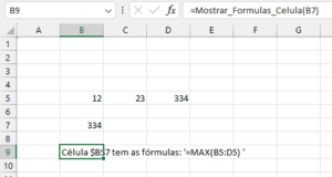 Função VBA para Mostrar a Fórmula da Célula - Automate Excel