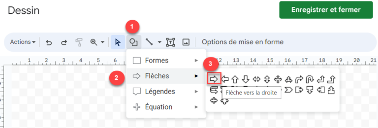Comment Insérer une Flèche Dans Excel et Google Sheets - Automate Excel